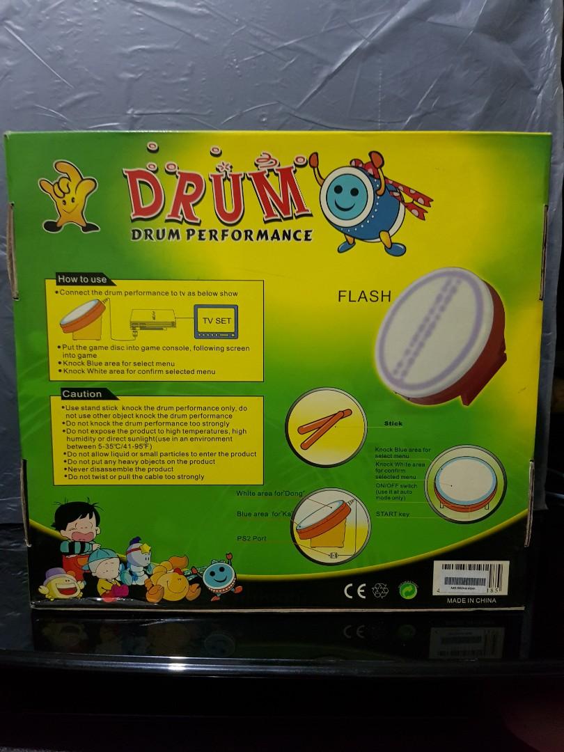 Taiko Drum Controller PS2, Video Gaming, Gaming Accessories ...