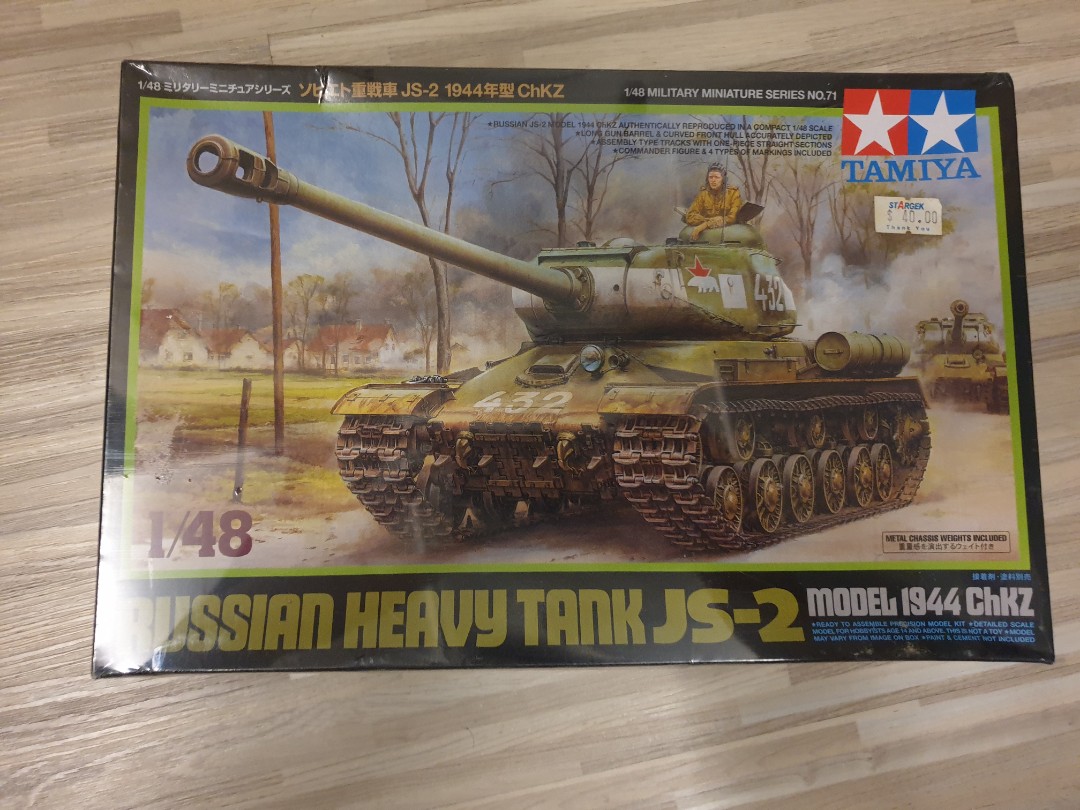 Tamiya 1/48 IS-2 Heavy Tank, Hobbies & Toys, Toys & Games on Carousell