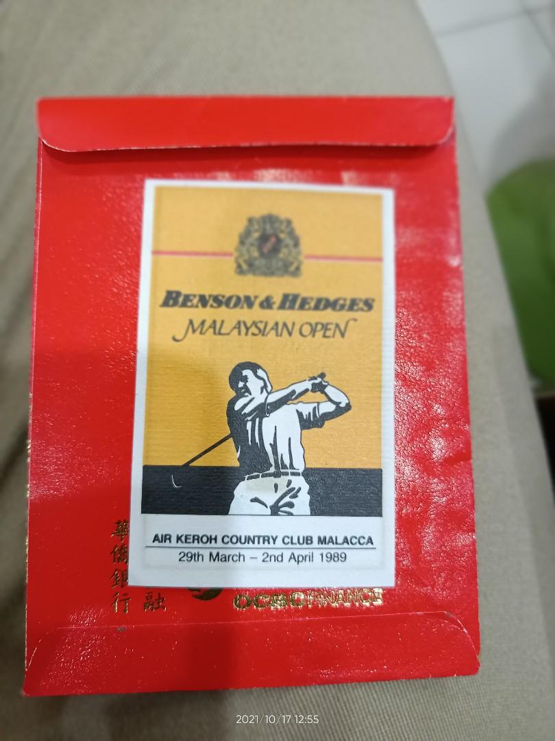 Template rokok benson and hedges, Hobbies & Toys, Collectibles ...