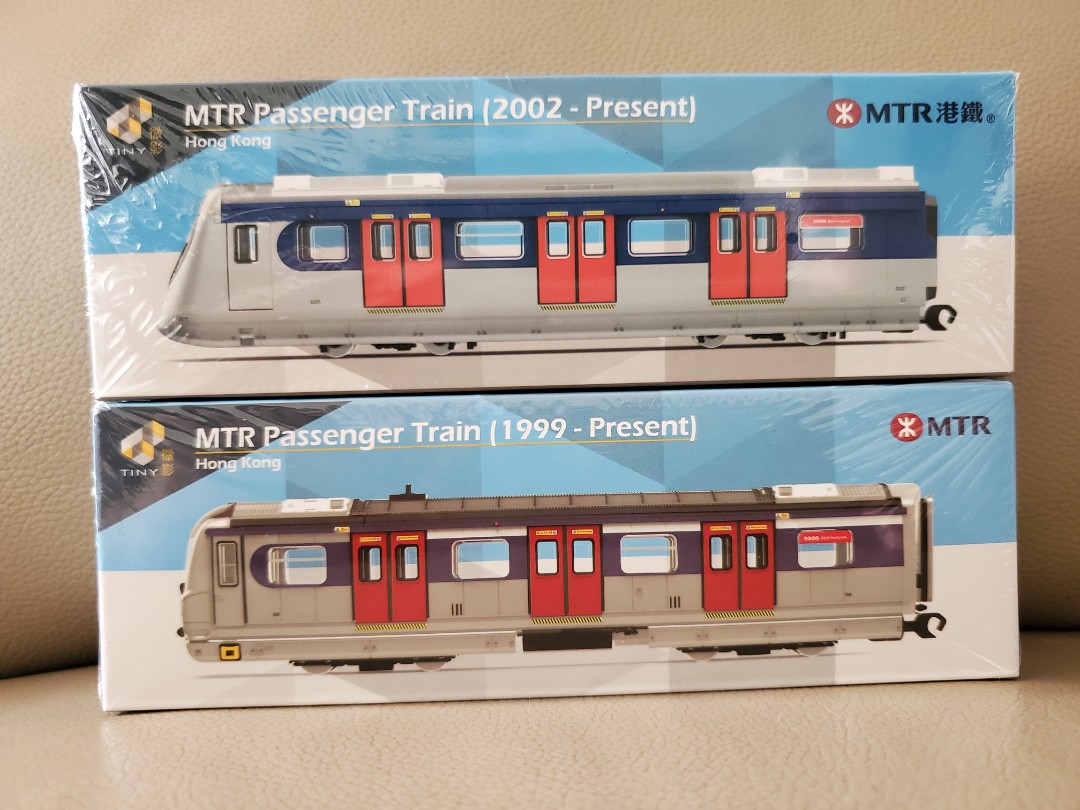 Tiny 微影 MTR 東鐵懷舊套裝（烏蠅頭＋千九）, 興趣及遊戲, 玩具 & 遊戲類 - Carousell