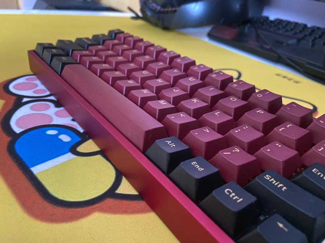 TOFU65 Burgundy Red, Computers & Tech, Parts & Accessories, Computer ...