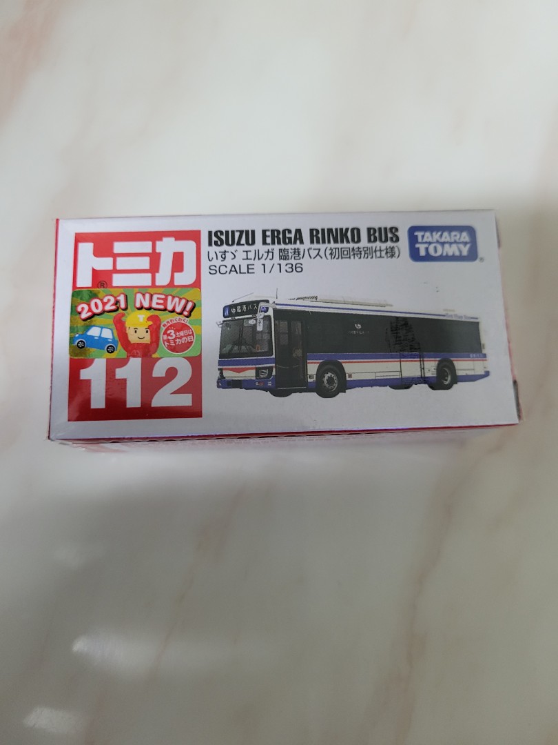 Tomica 合金車No112 - Isuzu Eruga Sumikko Bus (初回限定版) 十月新車, 興趣及遊戲, 玩具 & 遊戲類 ...