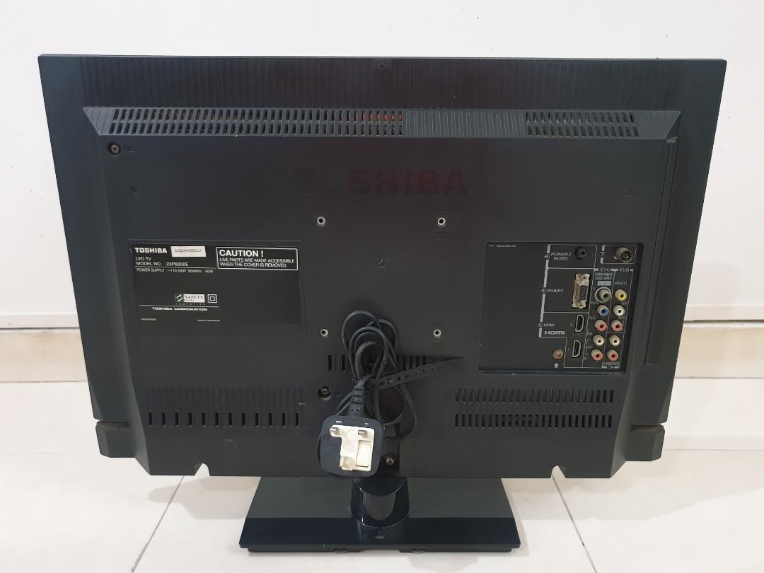 Toshiba 23 Inch LED TV (23PB200E), TV & Home Appliances, TV ...