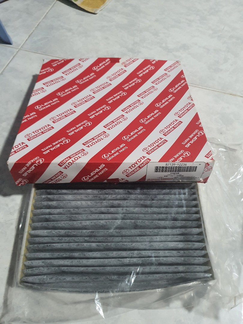 Toyota carbon aircon filter, Car Accessories, Accessories on Carousell