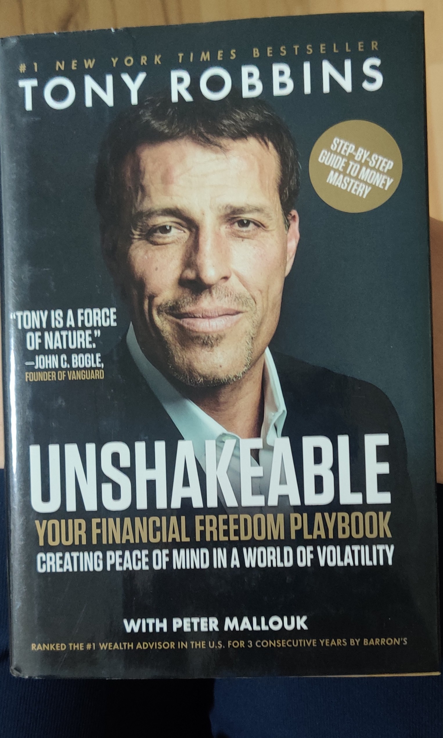 Unshakeable - Tony Robbins, Hobbies & Toys, Books & Magazines, Fiction ...