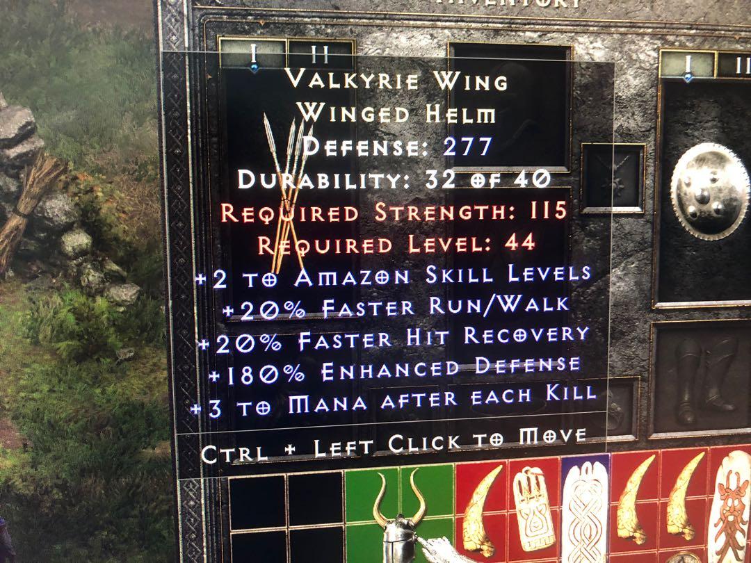 Valk wing D2r (Valkyrie wing +2), Video Gaming, Gaming Accessories, In ...