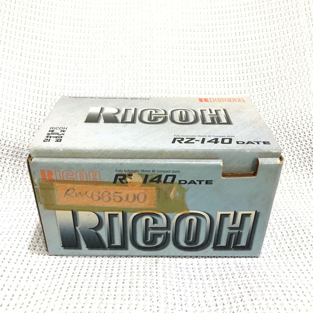 Vintage 90s Ricoh RZ-140 35mm Film Camera Kamera Filem, Photography ...