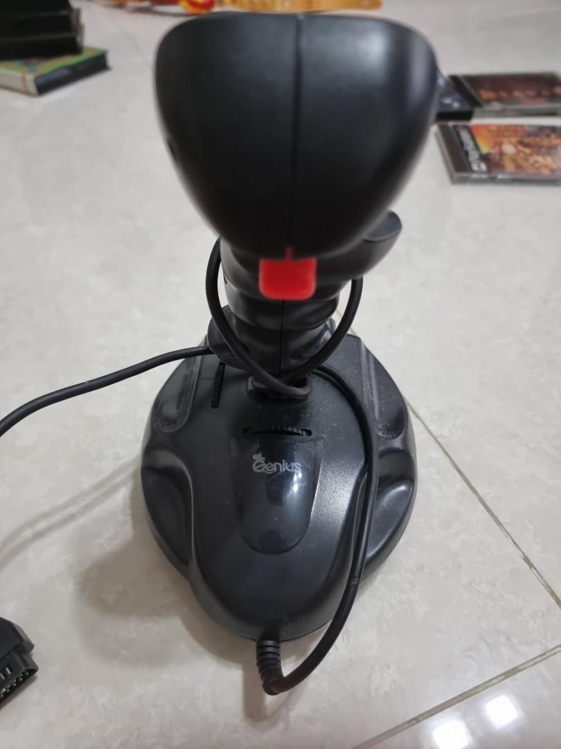 Vintage Mirco genius console flight controller, Video Gaming, Gaming ...