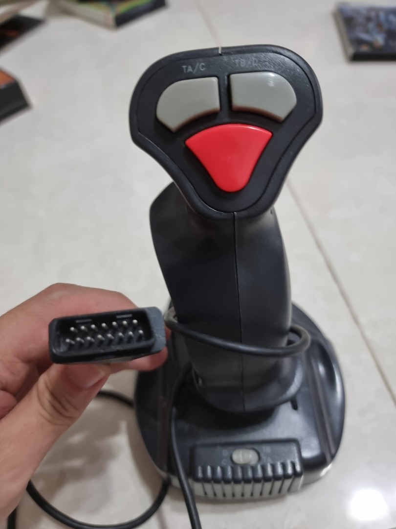 Vintage Mirco genius console flight controller, Video Gaming, Gaming ...