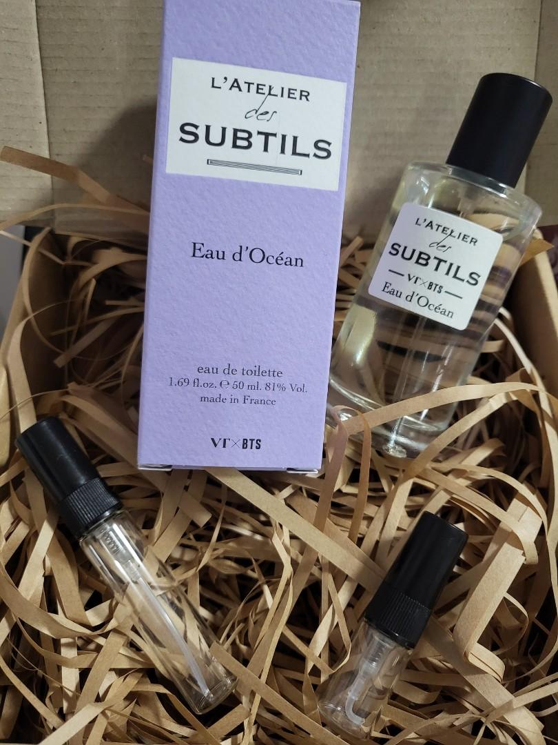 BTS VT SUBTILS jungkook PERFUME(decant/ Takal), Beauty & Personal Care ...