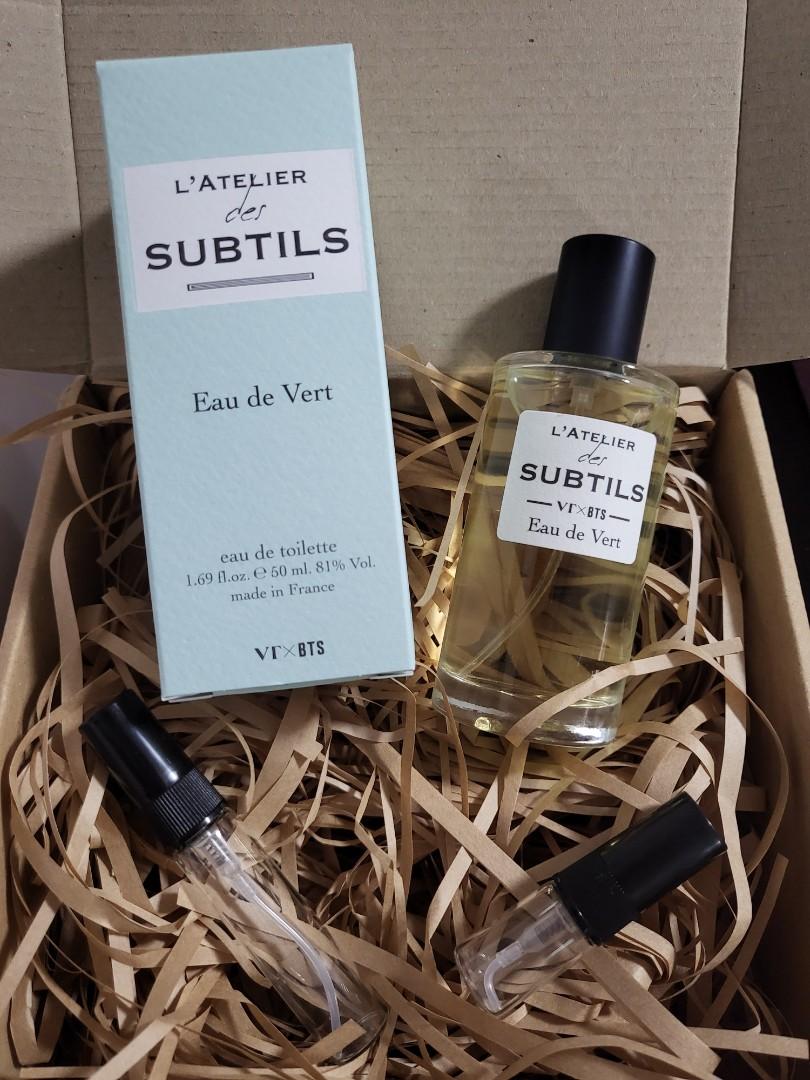 BTS VT SUBTILS jungkook PERFUME(decant/ Takal), Beauty & Personal Care ...