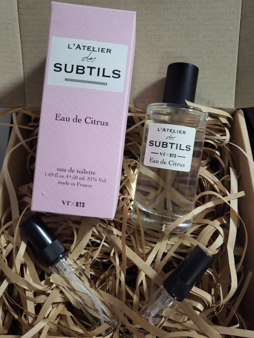 BTS VT SUBTILS jungkook PERFUME(decant/ Takal), Beauty & Personal Care ...
