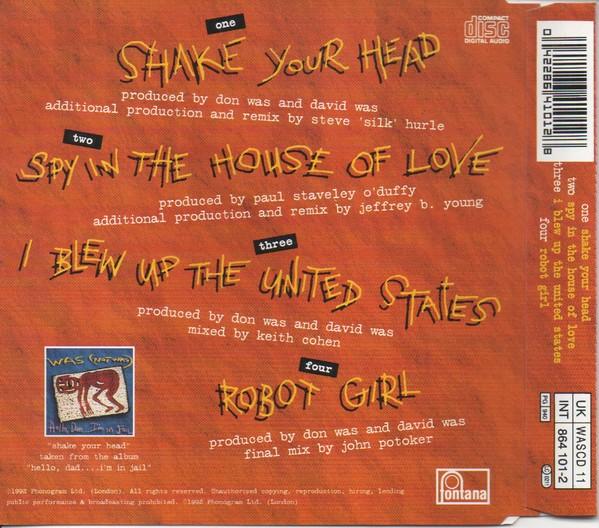 Was (Not Was) – Shake Your Head (CD, Single), Hobbies & Toys, Music ...
