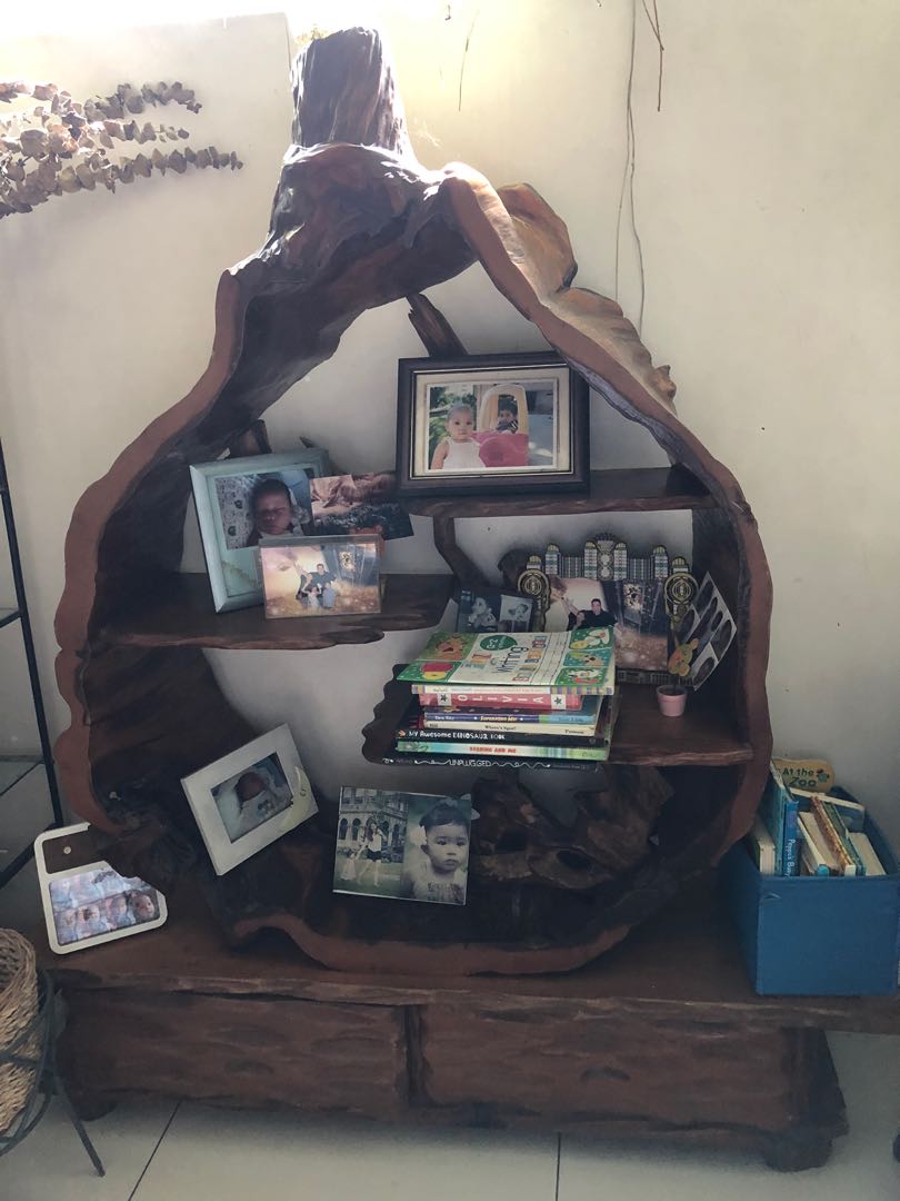 Wood display rack sourced from HK, Furniture & Home Living, Furniture ...