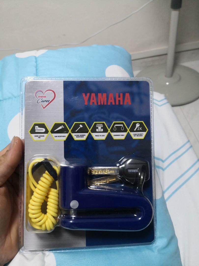 Yamaha disc lock, Furniture & Home Living, Security & Locks, Other ...