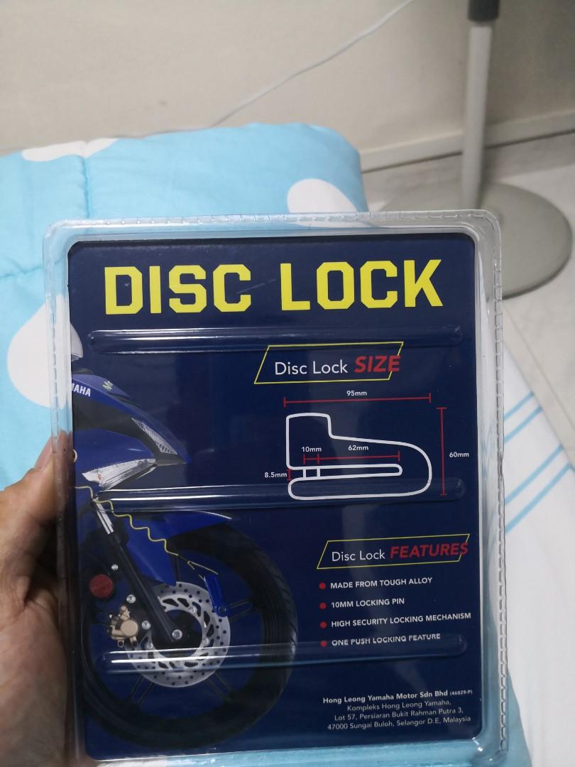 Yamaha disc lock, Furniture & Home Living, Security & Locks, Other ...