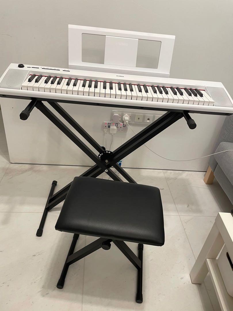 Yamaha NP 12 piaggero portable piano, Hobbies & Toys, Music & Media ...