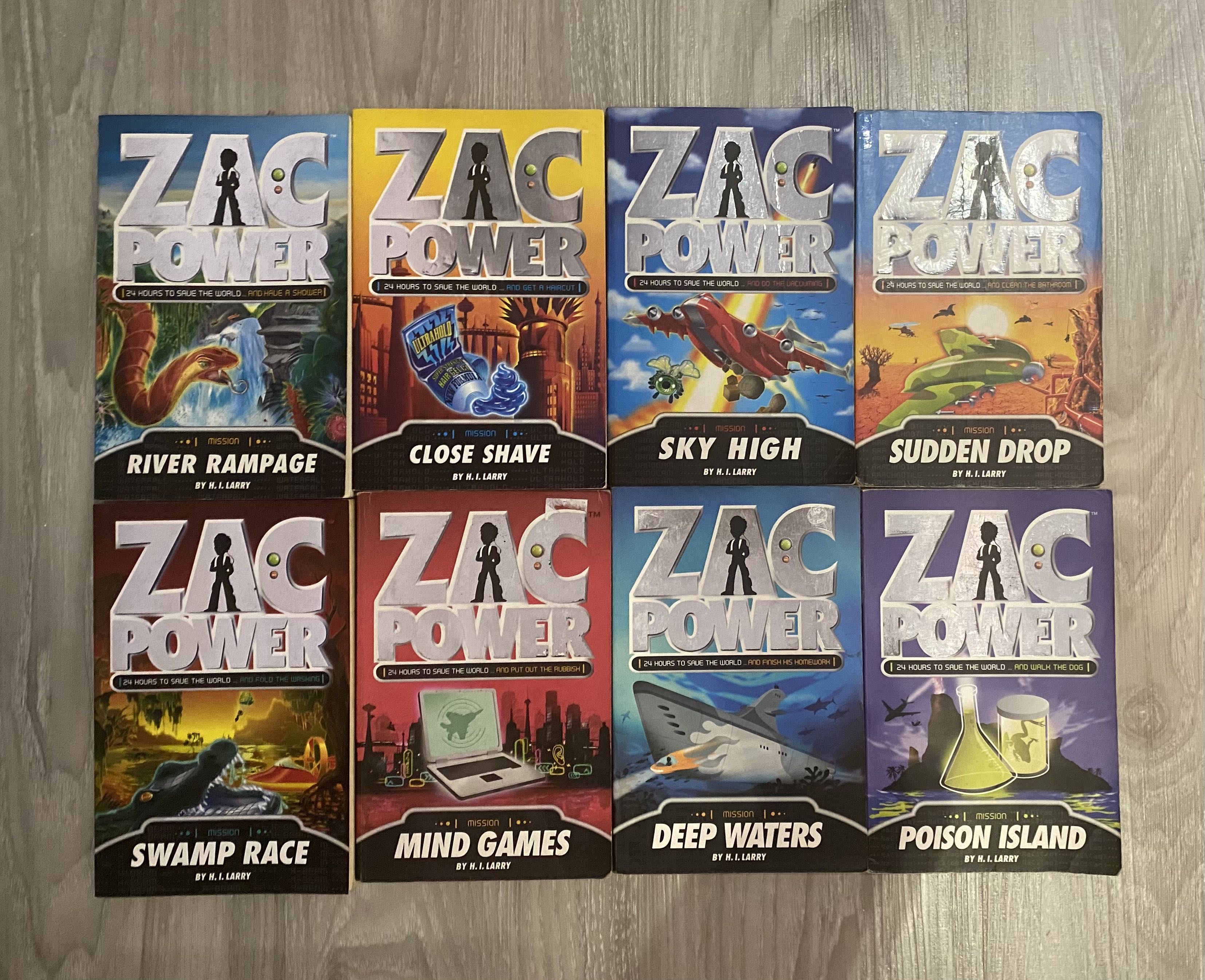 Zac Power (8 books), Hobbies & Toys, Books & Magazines, Children's ...