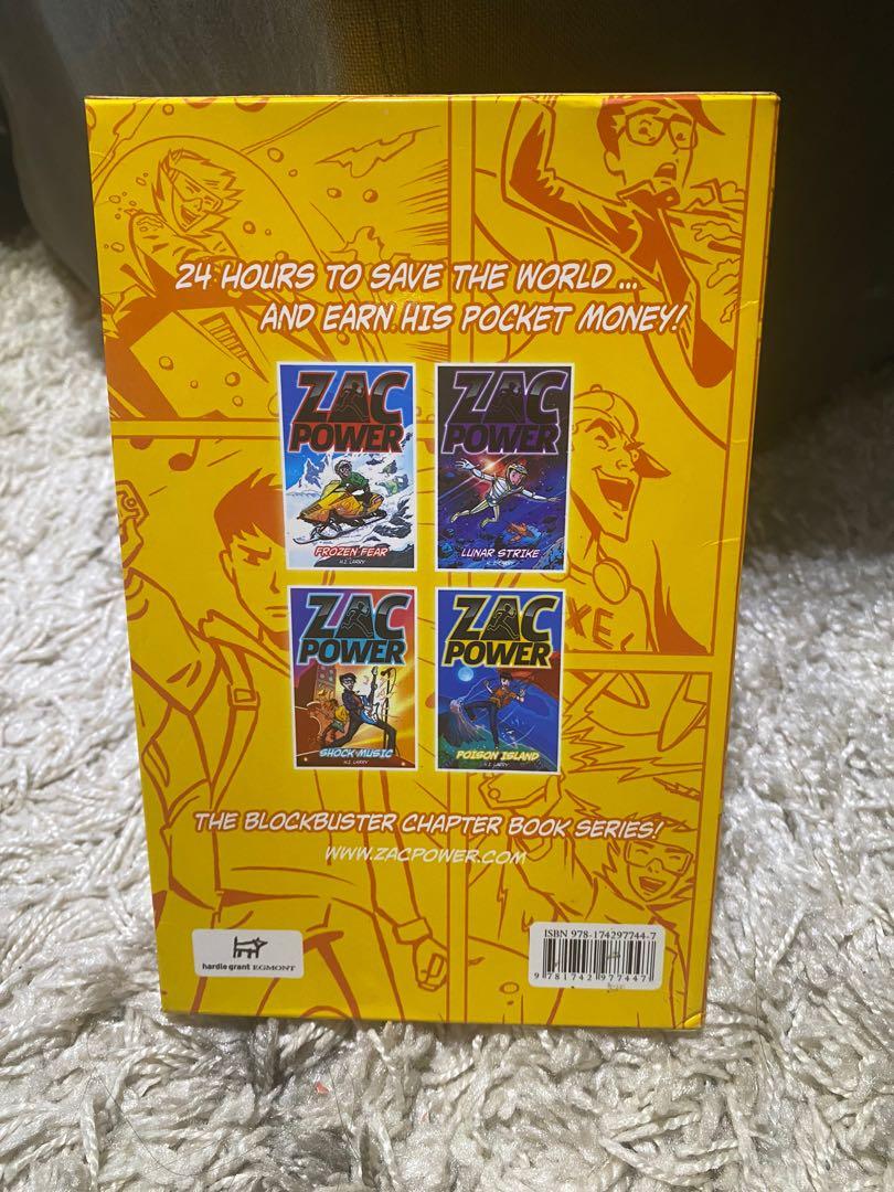 Zac Power Blockbuster Chapter Book Series Set, Hobbies & Toys, Books ...
