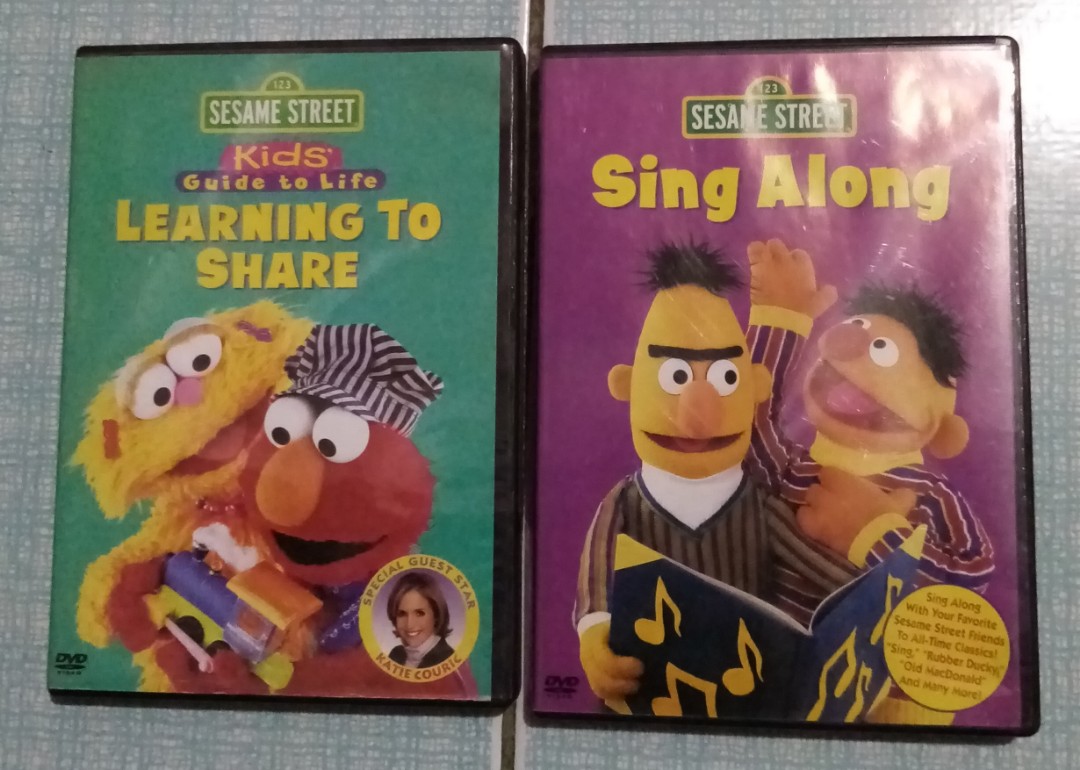 Sesame Street Learning To Share Dvd
