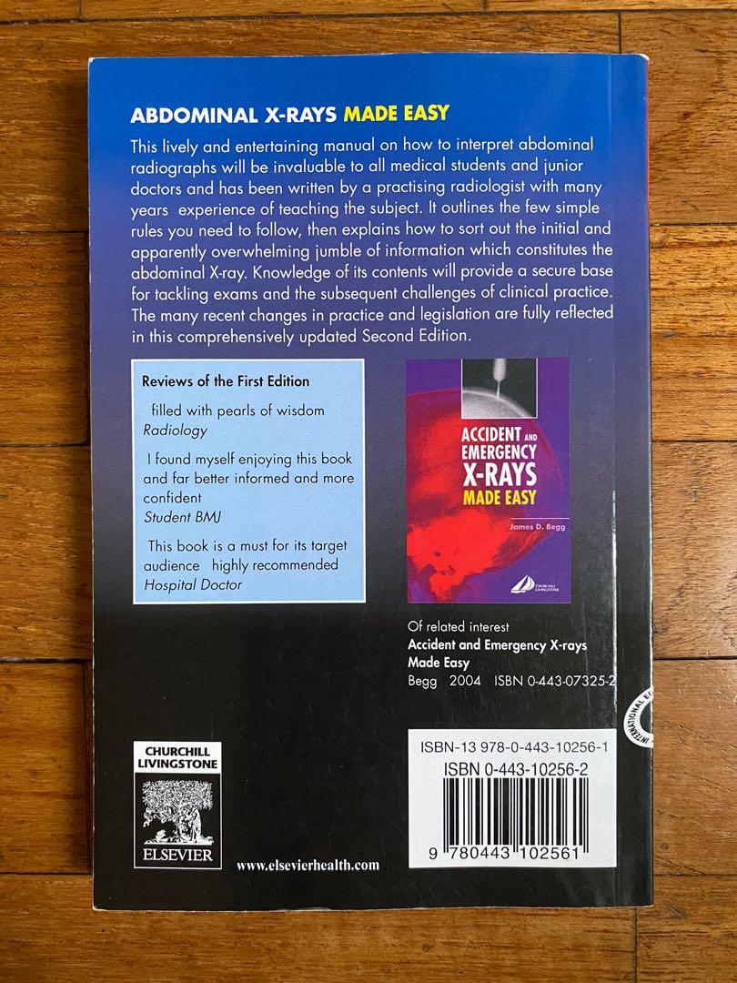 [LIKE NEW] Abdominal X-rays Made Easy Second Edition, Hobbies & Toys ...