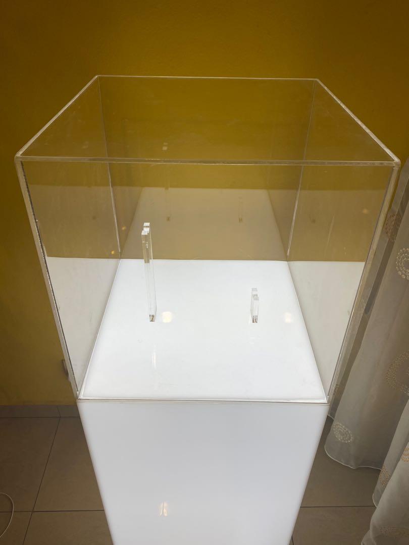 Acrylic transparent display box casing, Furniture & Home Living ...