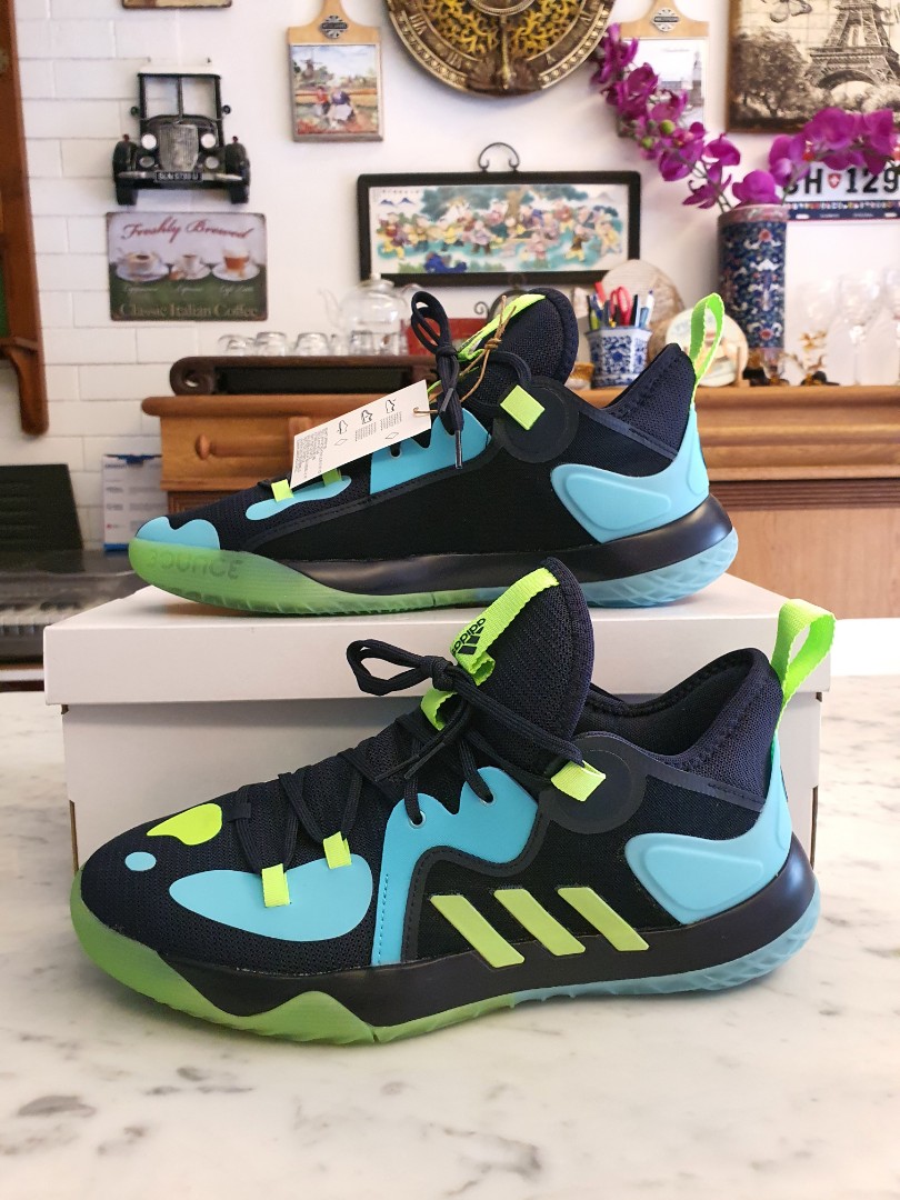 Adidas harden step back basketball shoe US 10, Men's Fashion, Footwear ...