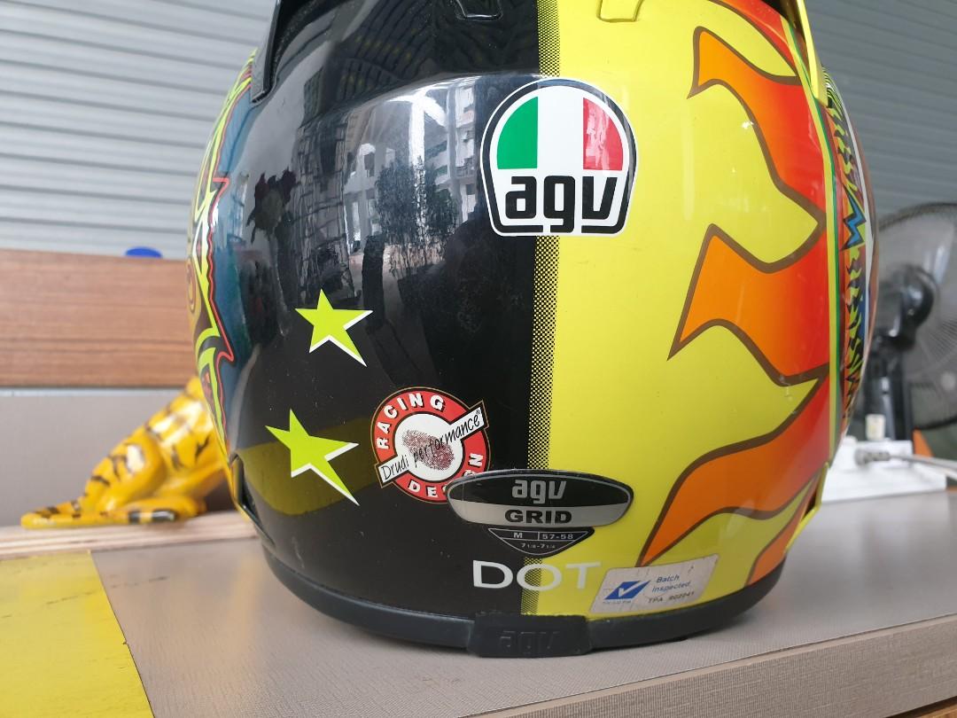 AGV GRID VR SUN & MOON, Motorcycles, Motorcycle Accessories on Carousell