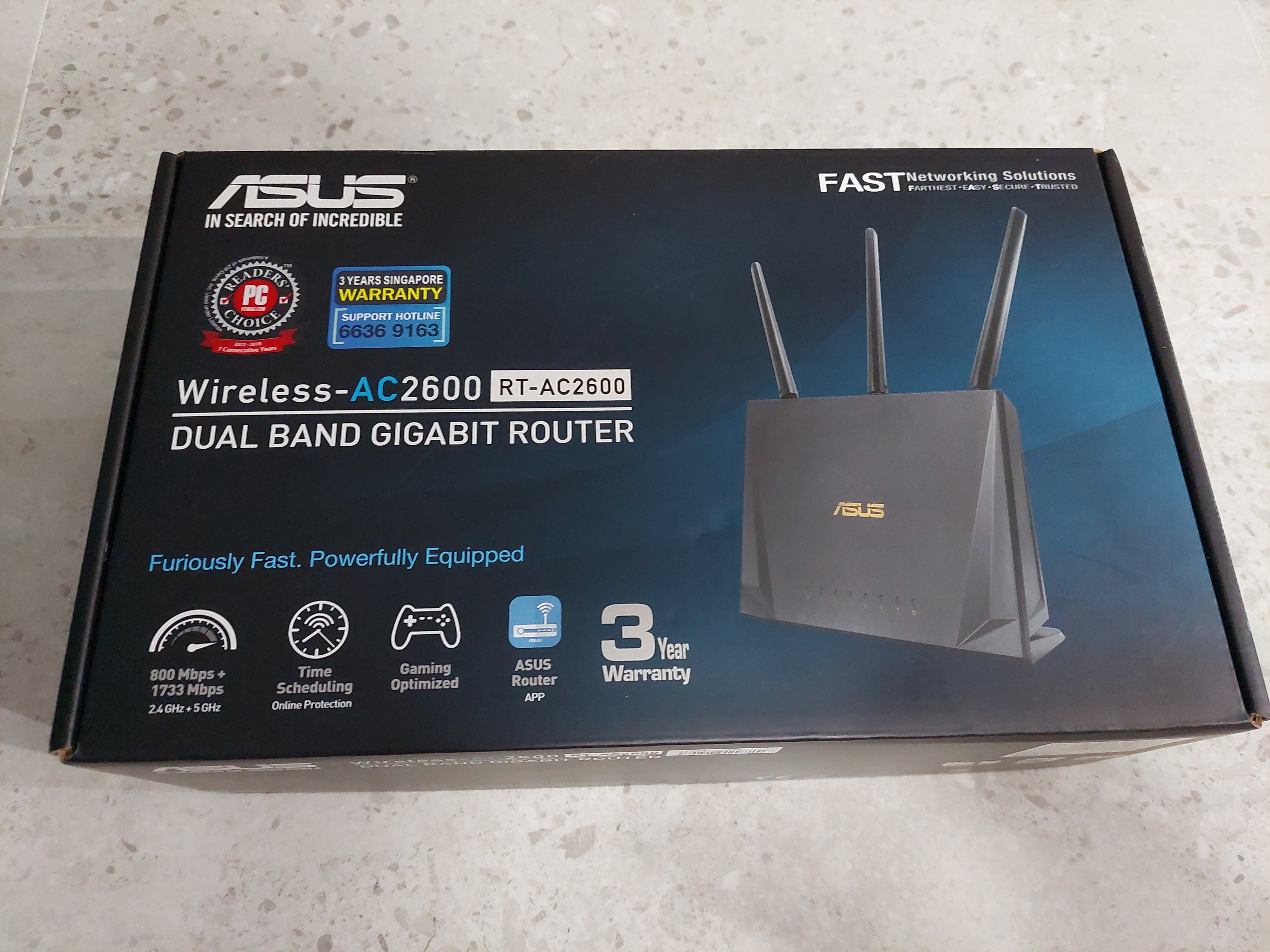 Asus AC2600 DUAL BAND ROUTER, Computers & Tech, Parts & Accessories ...