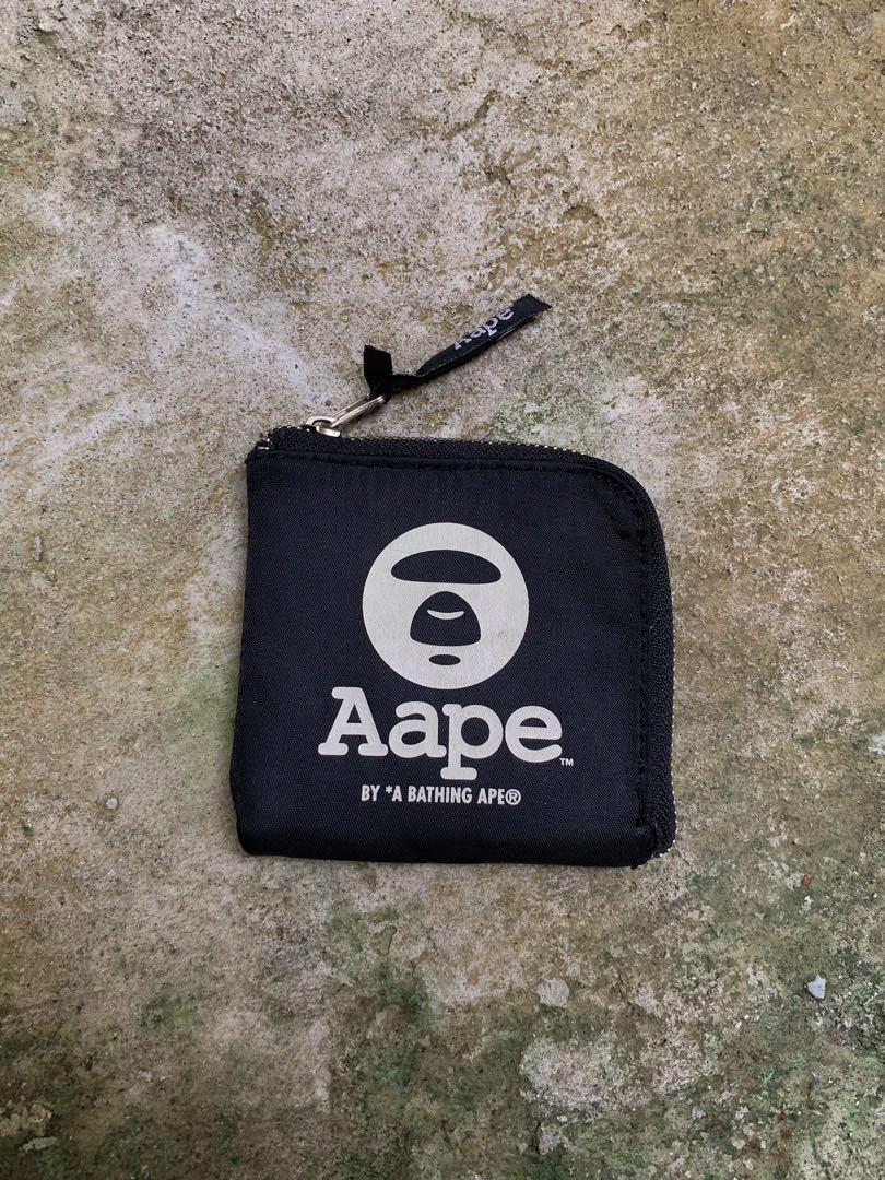 Authentic Aape By A Bathing Ape Wallet, Luxury, Bags & Wallets on Carousell