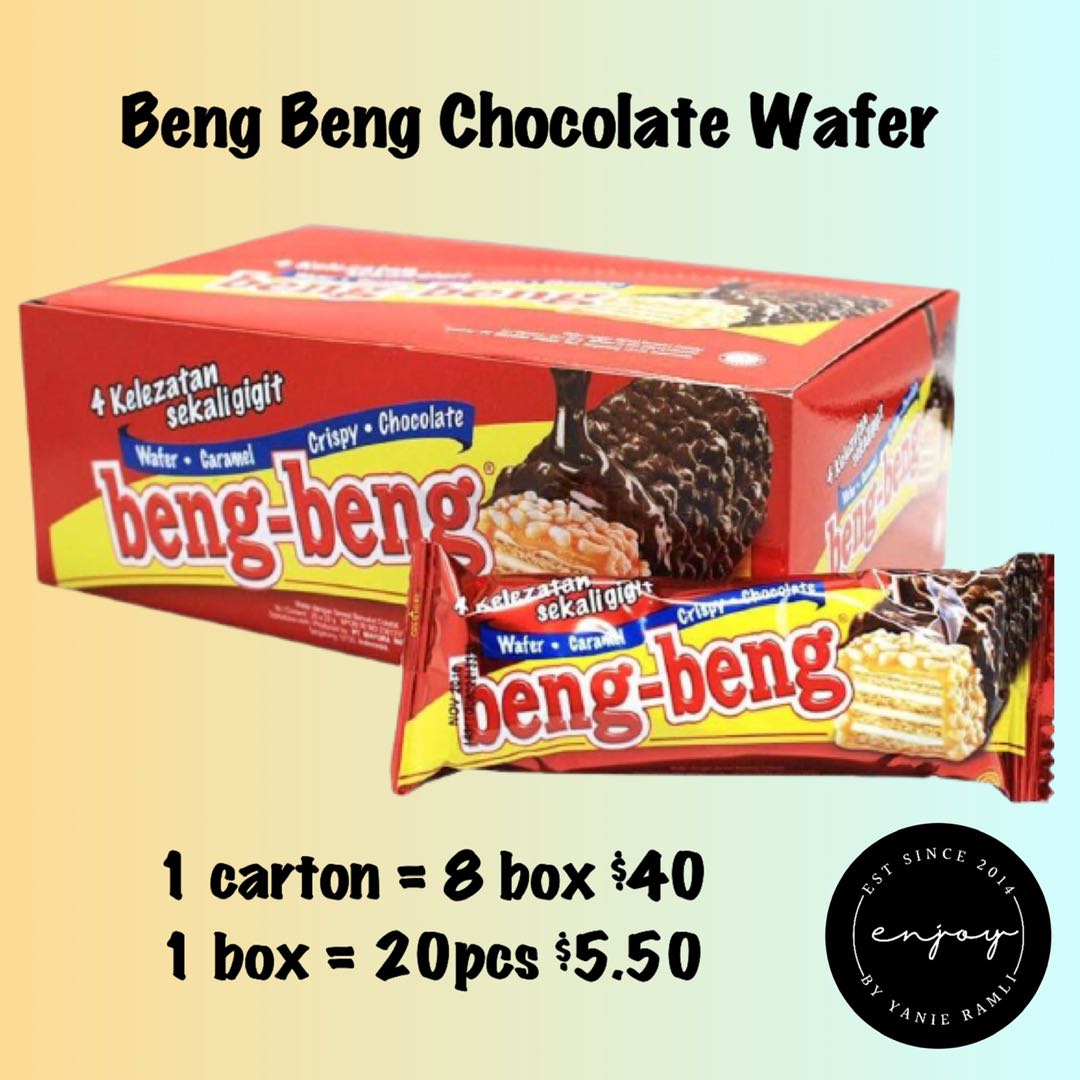 Beng Beng Chocolate Wafer, Food & Drinks, Packaged & Instant Food on ...
