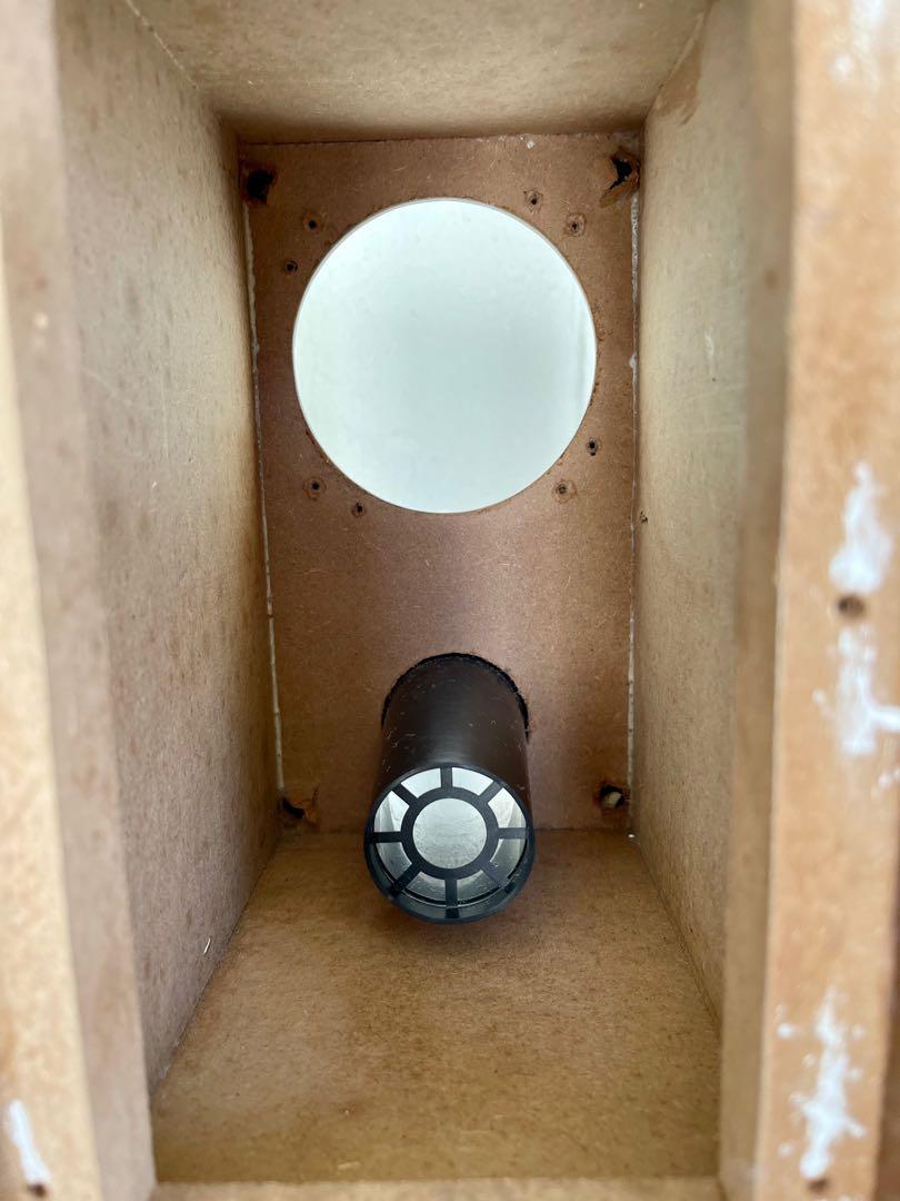 Bookshelf speaker cabinet / speaker box for 4” drivers (fullrange, 3/4 ...