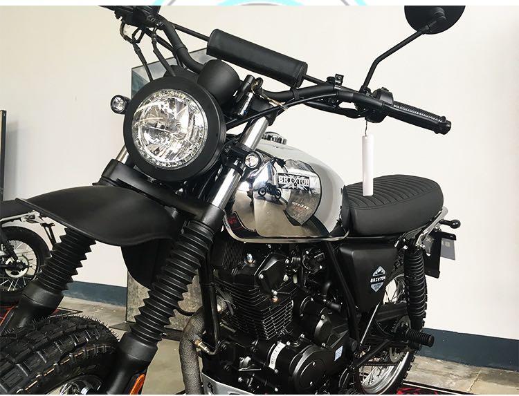 Brixton Chrome tank, Motorcycles, Motorcycle Accessories on Carousell