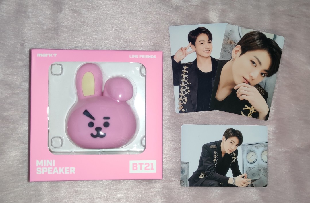 bt21 cooky mini speaker, Hobbies & Toys, Memorabilia & Collectibles, K ...