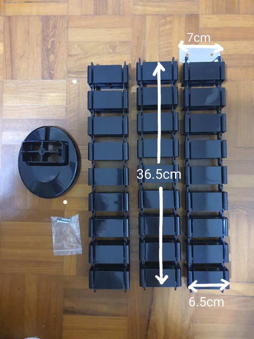 under desk cable management spine, cable snake, wire cord organiser ...