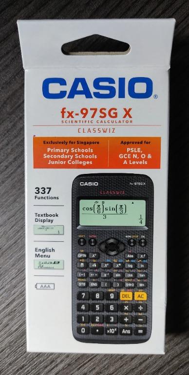 Casio fx-97SG X Scientific Calculator, Hobbies & Toys, Stationery ...