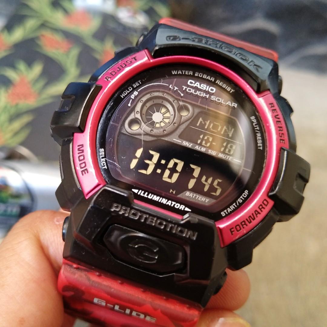 Casio G-Shock GR-8900A Tough Solar Custom Original, Fesyen Pria, Jam ...