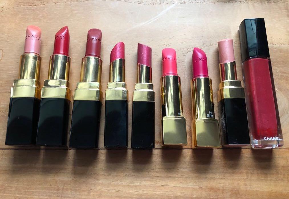 Chanel Lipsticks, Beauty & Personal Care, Face, Makeup on Carousell
