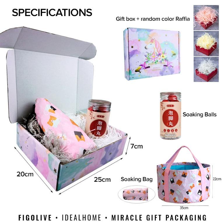 [SG Ready Stock] Christmas Gift Set Box Home Foot Spa Pack, Food ...