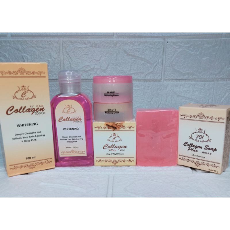 Collagen whitening set, Beauty & Personal Care, Face, Face Care on ...