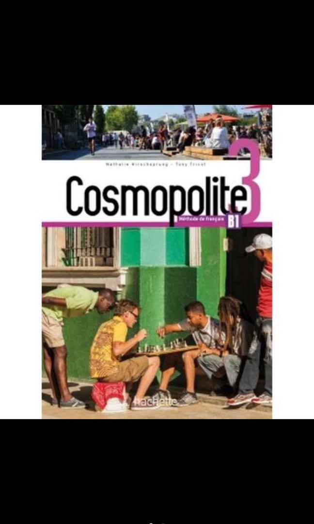 Cosmopolite 3 (French B1 Level) book and activity book, Hobbies & Toys ...