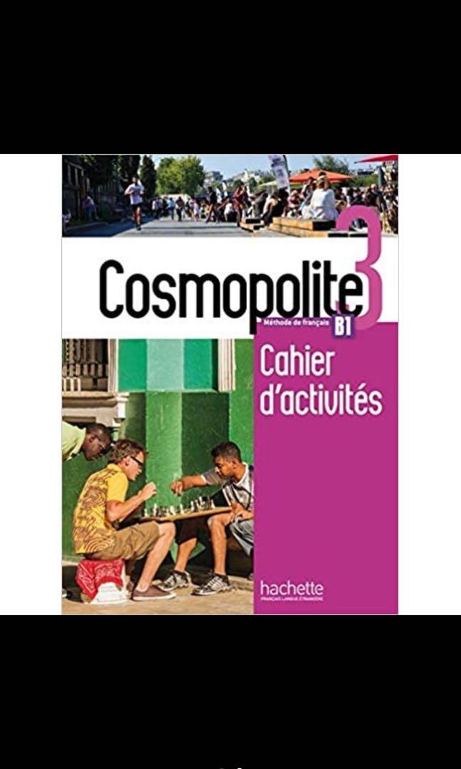 Cosmopolite 3 (French B1 Level) book and activity book, Hobbies & Toys ...
