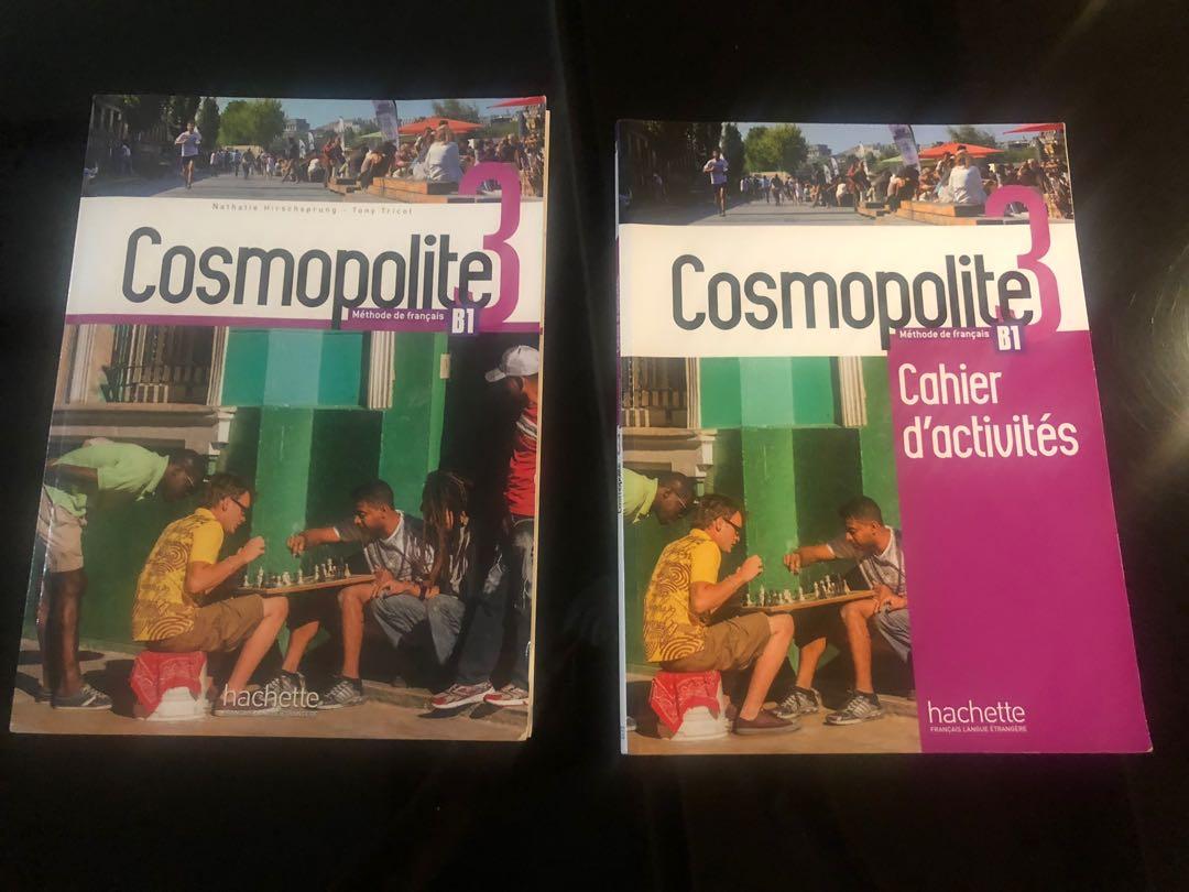 Cosmopolite 3 (French B1 Level) book and activity book, Hobbies & Toys ...