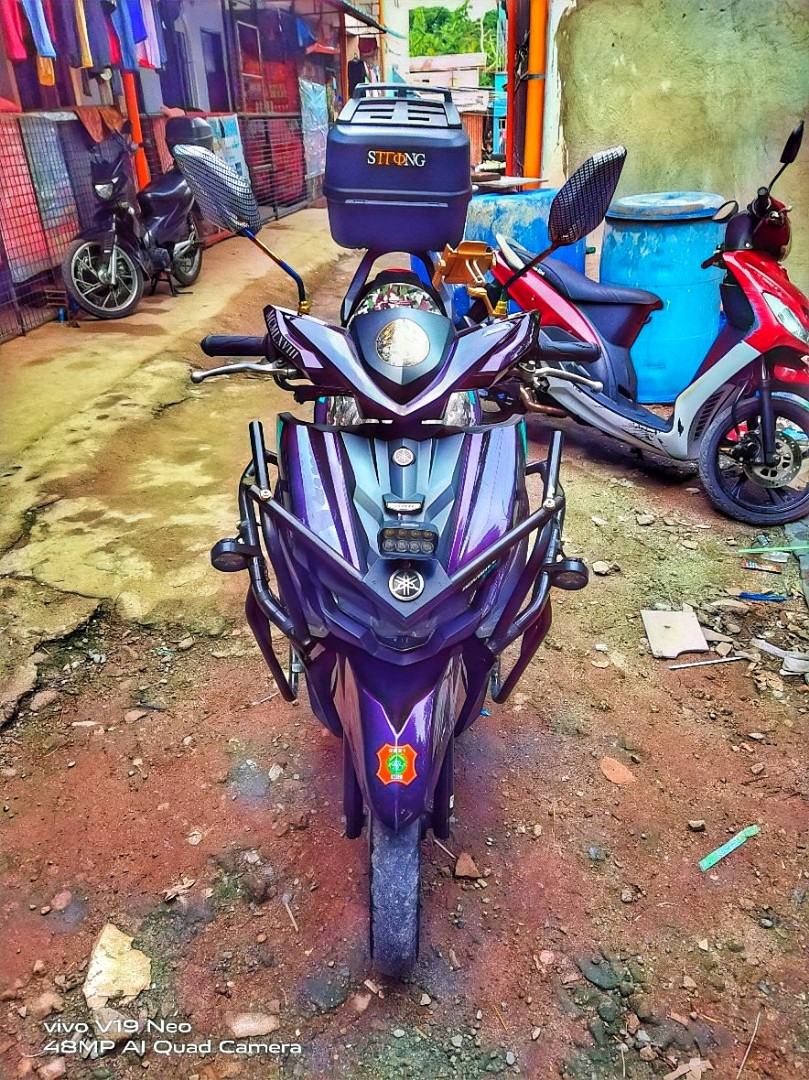 CRASH GUARD Version 2 For MIO SOUL i 125 with 3 lights, Car Parts ...