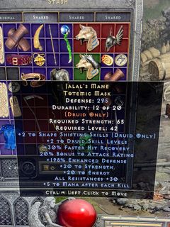 D2R Vampire Gaze Grim Helm (Diablo 2 Resurrected), Video Gaming, Gaming ...