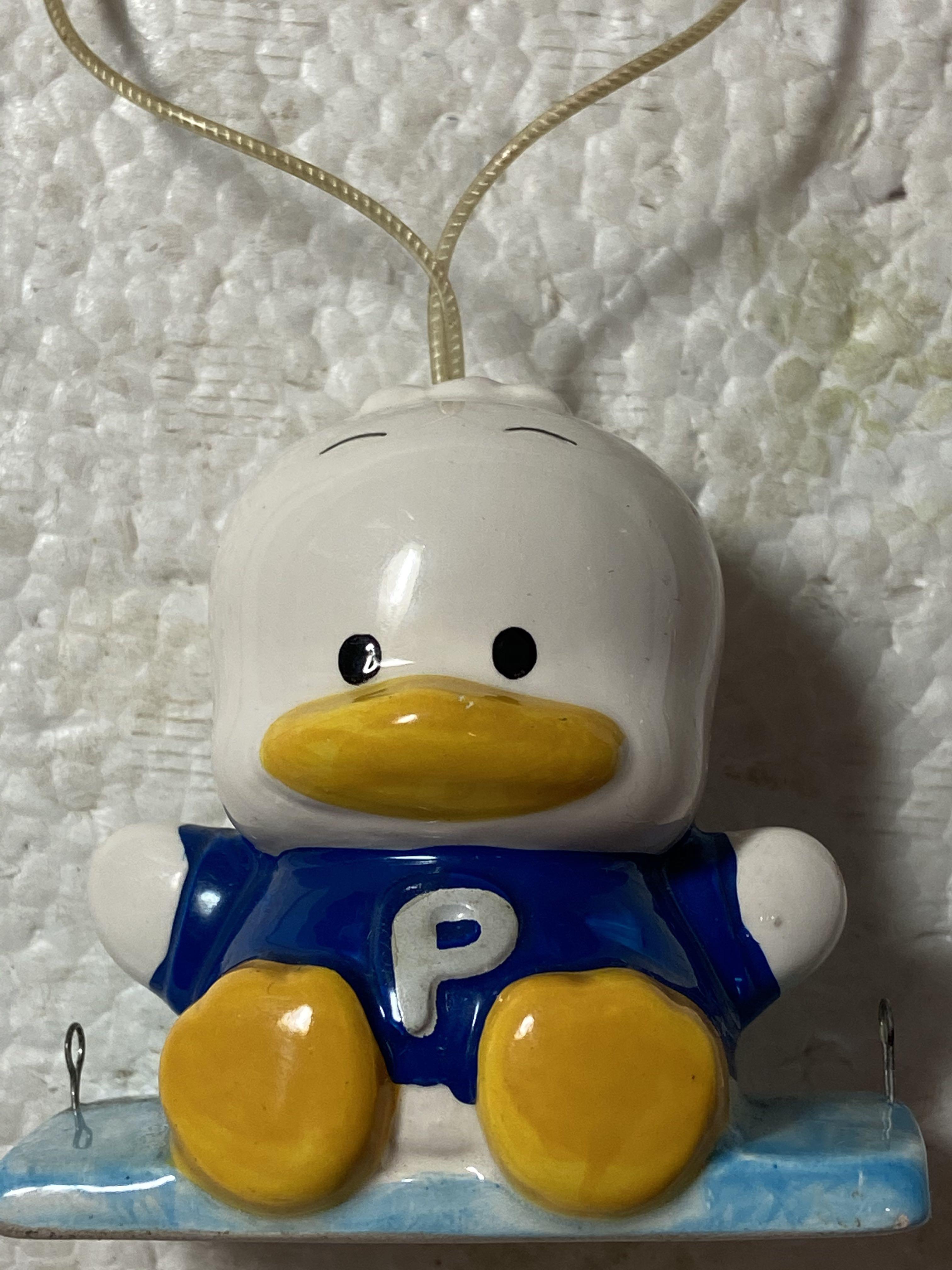 D.D. dd duck ahiru no pekkle Sanrio 風鈴配件 陶瓷製公仔擺設, 興趣及遊戲, 玩具 & 遊戲類 ...
