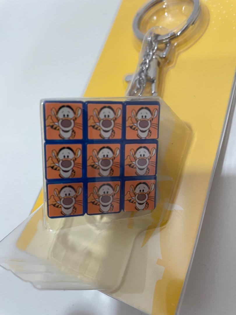 Disney mini Rubiks Cube key ring, Hobbies & Toys, Toys & Games on Carousell