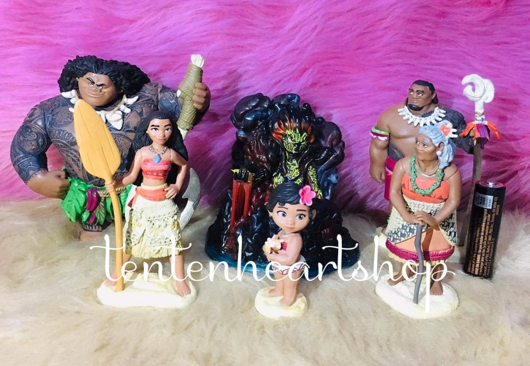 Disney Moana Figure Set, Hobbies & Toys, Toys & Games on Carousell