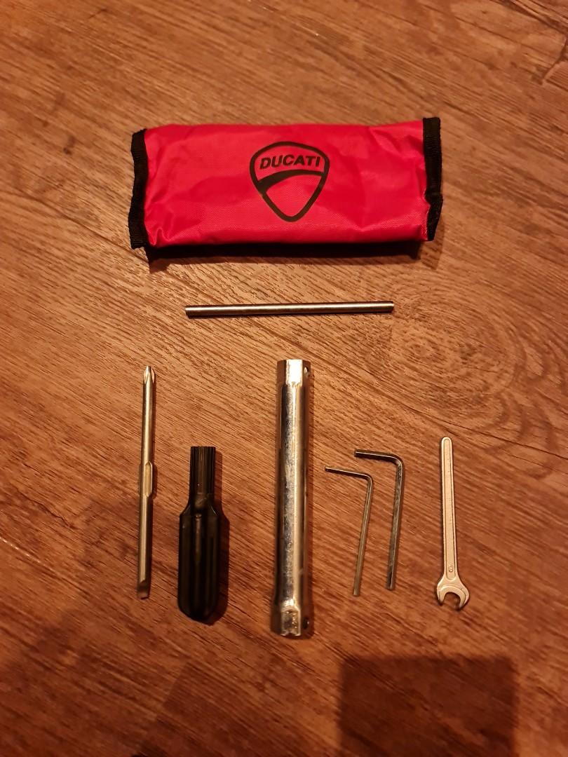 Ducati Toolkit Tools and Bag, Motorcycles, Motorcycle Accessories on ...