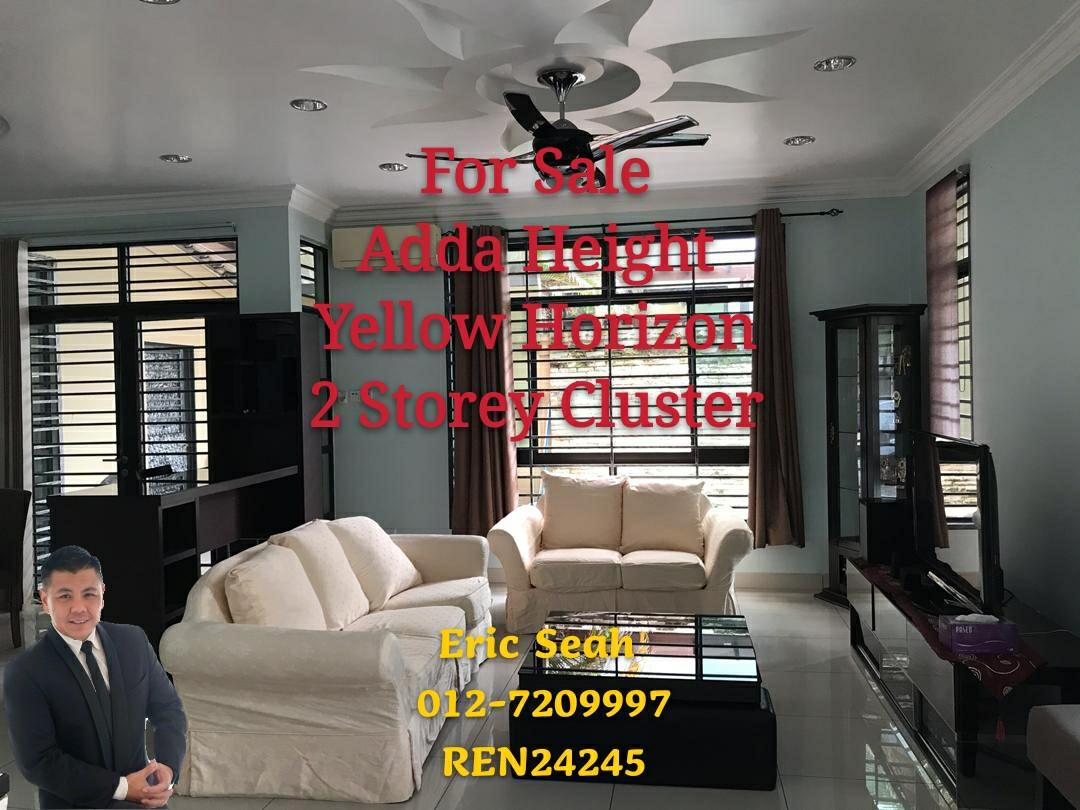 For Sale - (JY) Adda Height, Yellow Horizon 2 Storey Cluster House ...